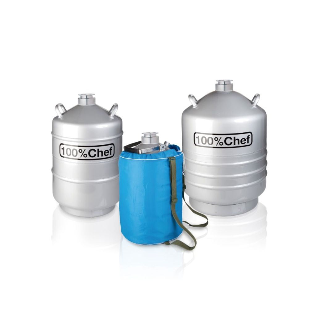 Nitrogen beholder samt udstyr – Yeschef