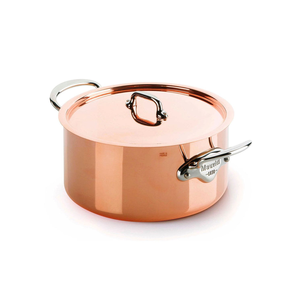 Gryde i kobber og rustfrit stål fra Mauviel – Yeschef