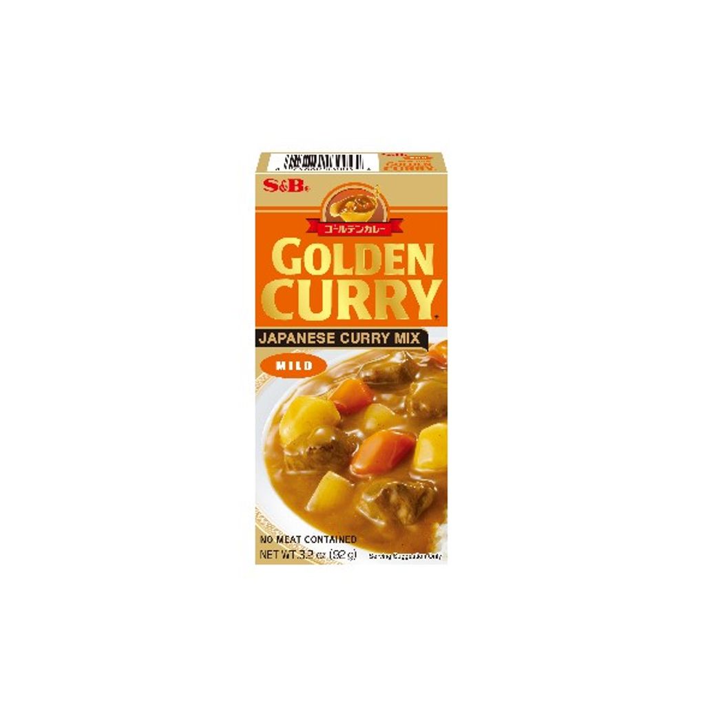 S&B Golden Curry Mild 92 g – Japansk gylden karry – Yeschef
