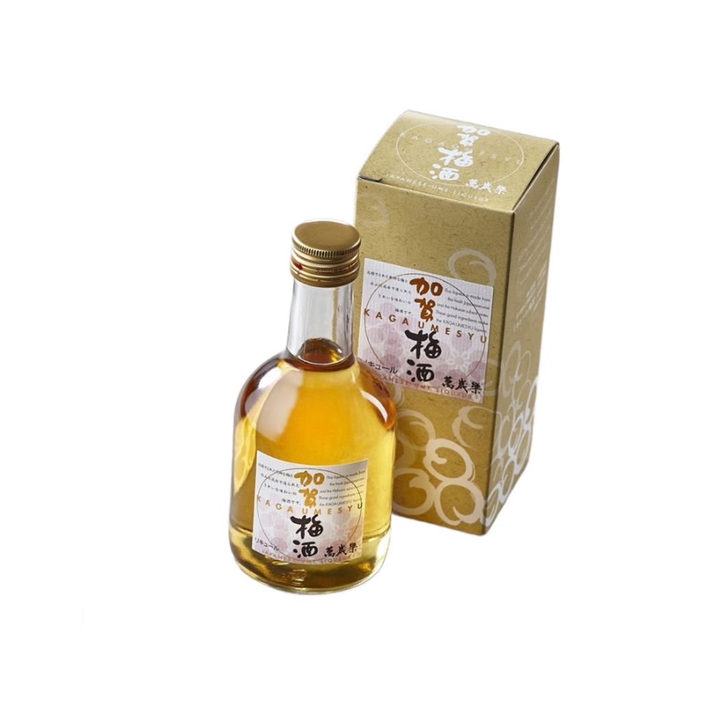 Manzairaku Kaga Umeshu, 14% 300 ml | Køb Umeshu on-line hos Yeschef.dk ...