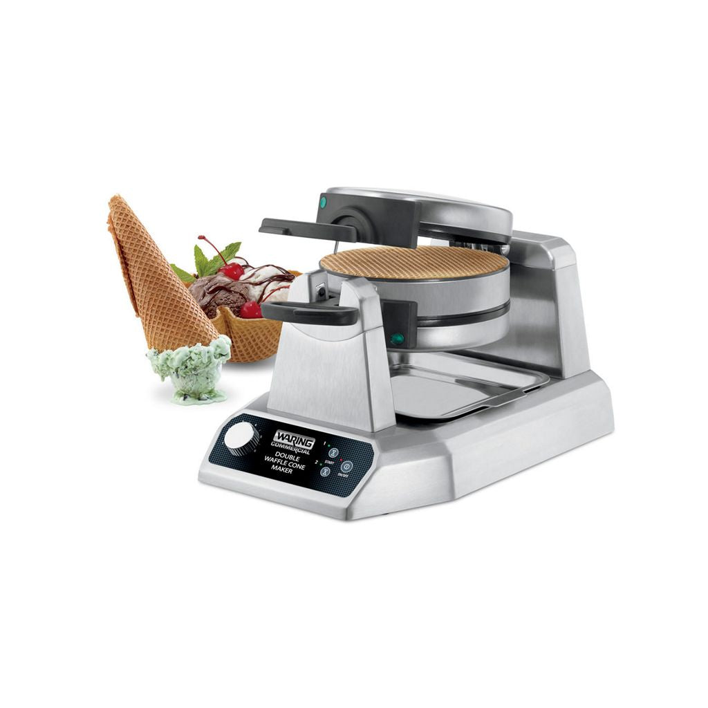 Waring isvaffeljern 1300W dobbelt til isvafler - WWCM200E – Yeschef